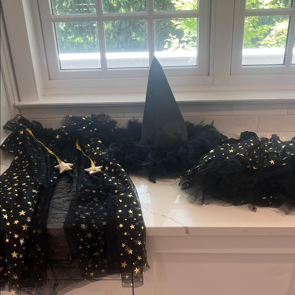 fancy shamcy baby | Costumes | Kids Starry Witch Costume Set Black And ...